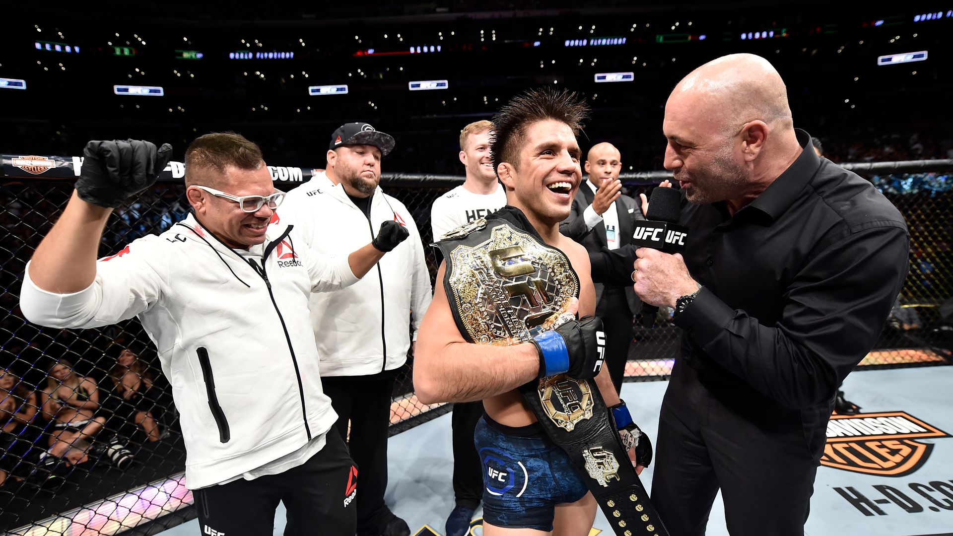 Report: Burglar broke into Henry Cejudo’s studio, stole first UFC belt