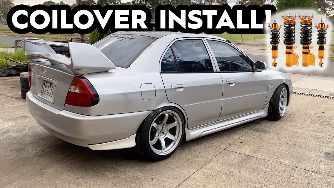 Budget Evo Build Coilover Install! (CE Lancer)
