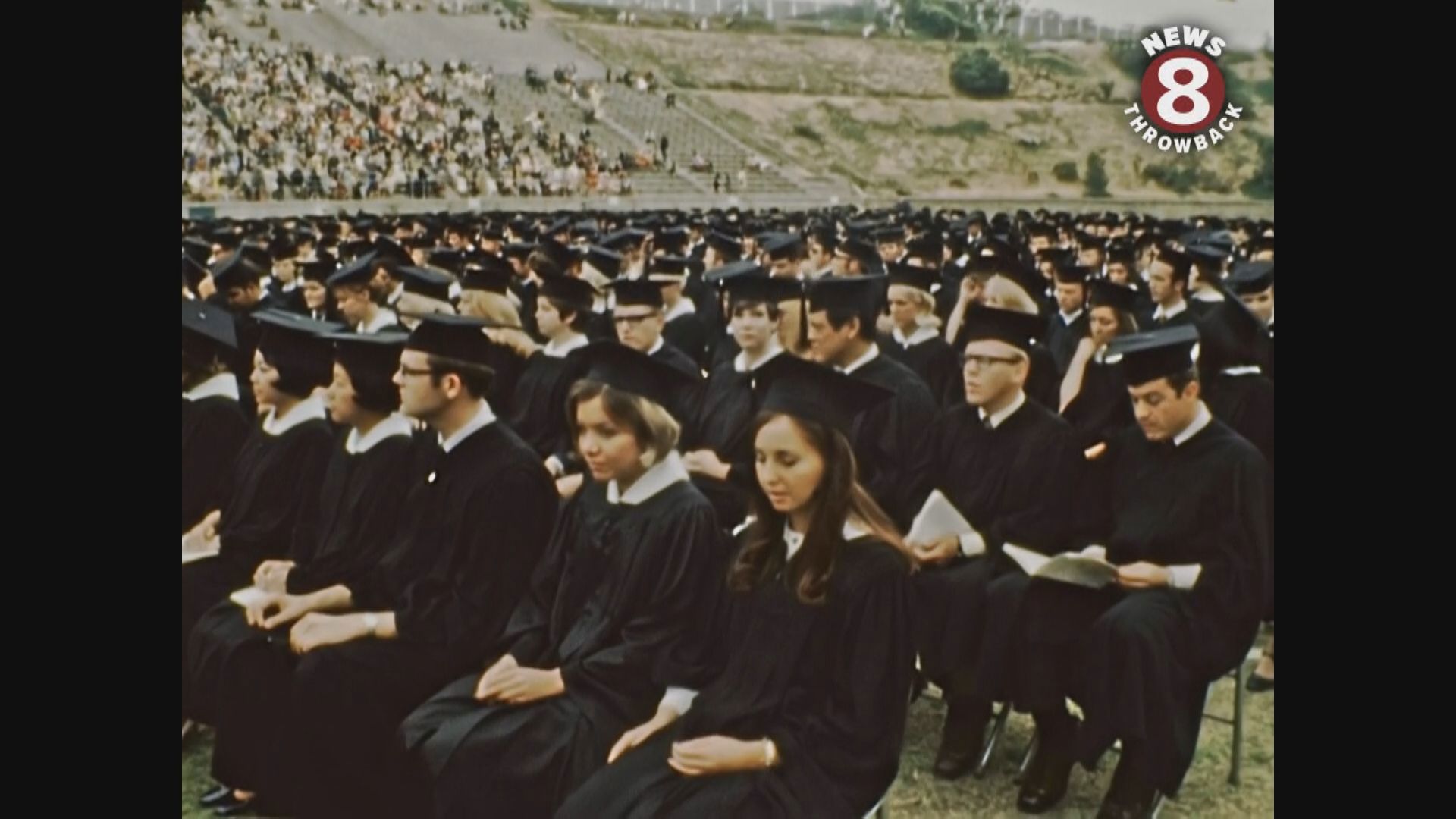 San Diego State College graduation 1969