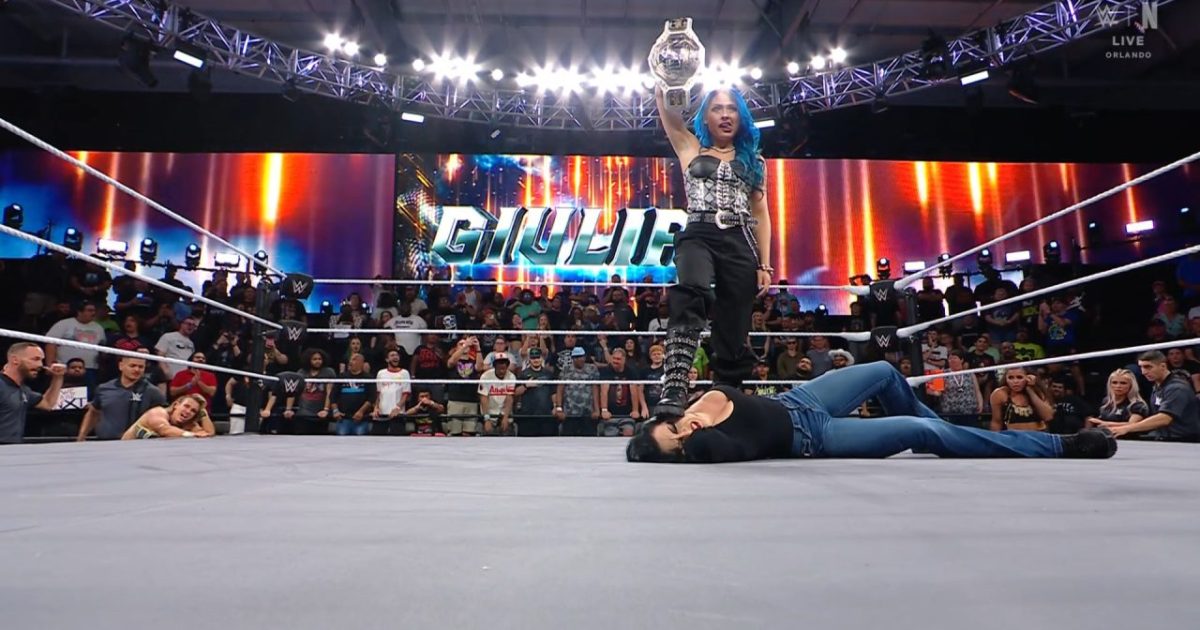 Giulia Makes Shocking Return On WWE NXT, Lays Out Stephanie Vaquer