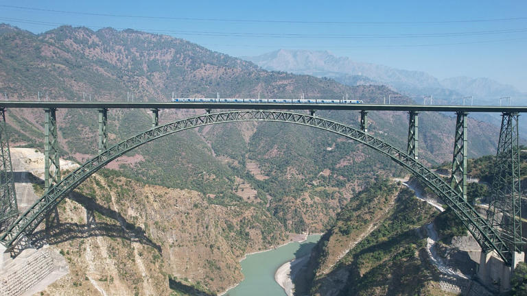 PM Modi To Inaugurate Chenab Bridge, World's Highest Railway Bridge, On ...