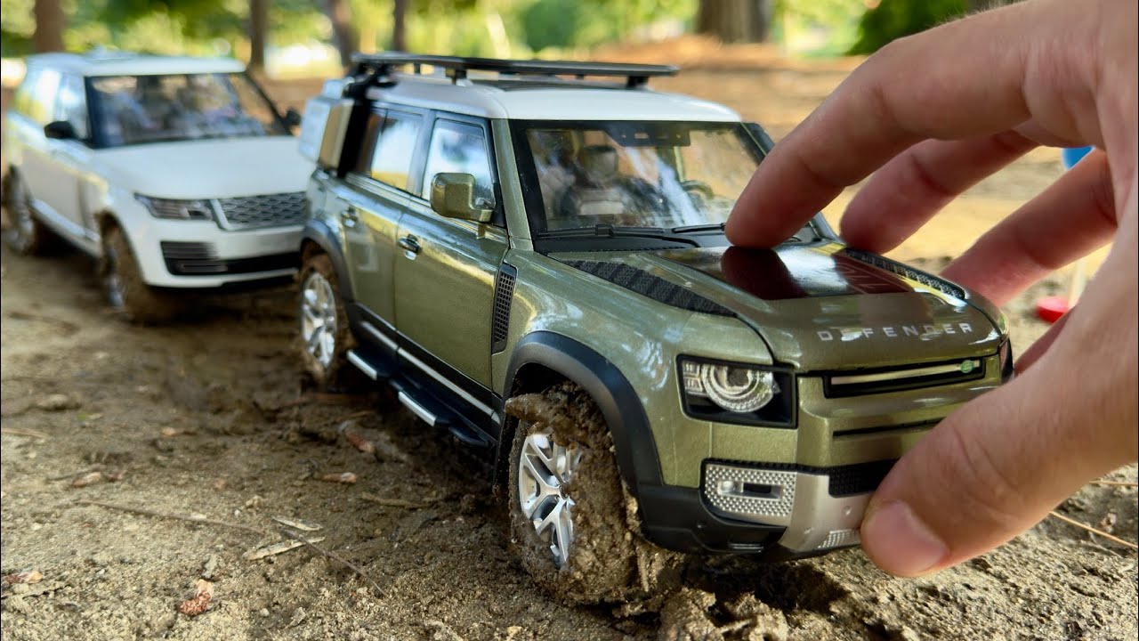 Land Rover SUVs Diecast Model Car Collection Offroading