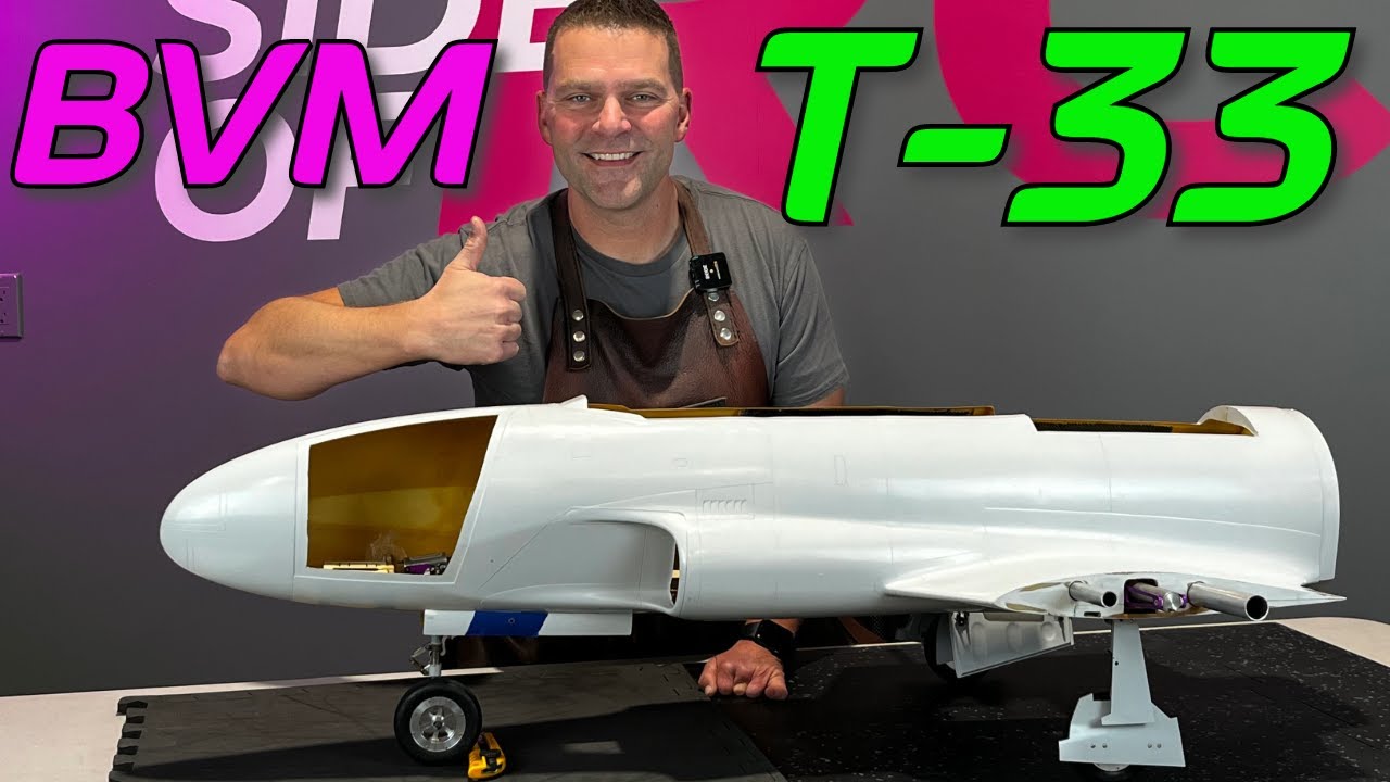 T33 Time Machine Classic BVM T-33 RC Jet Build Series