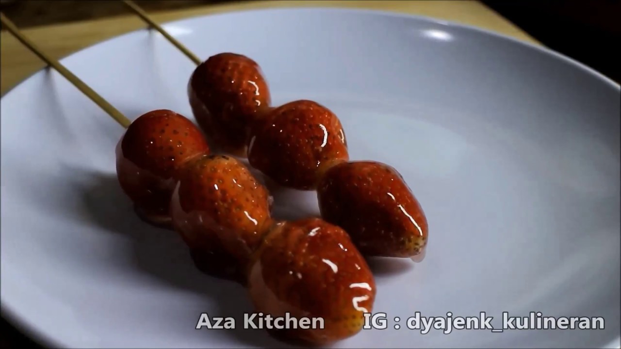 Cara Membuat Permen Stroberi Homemade