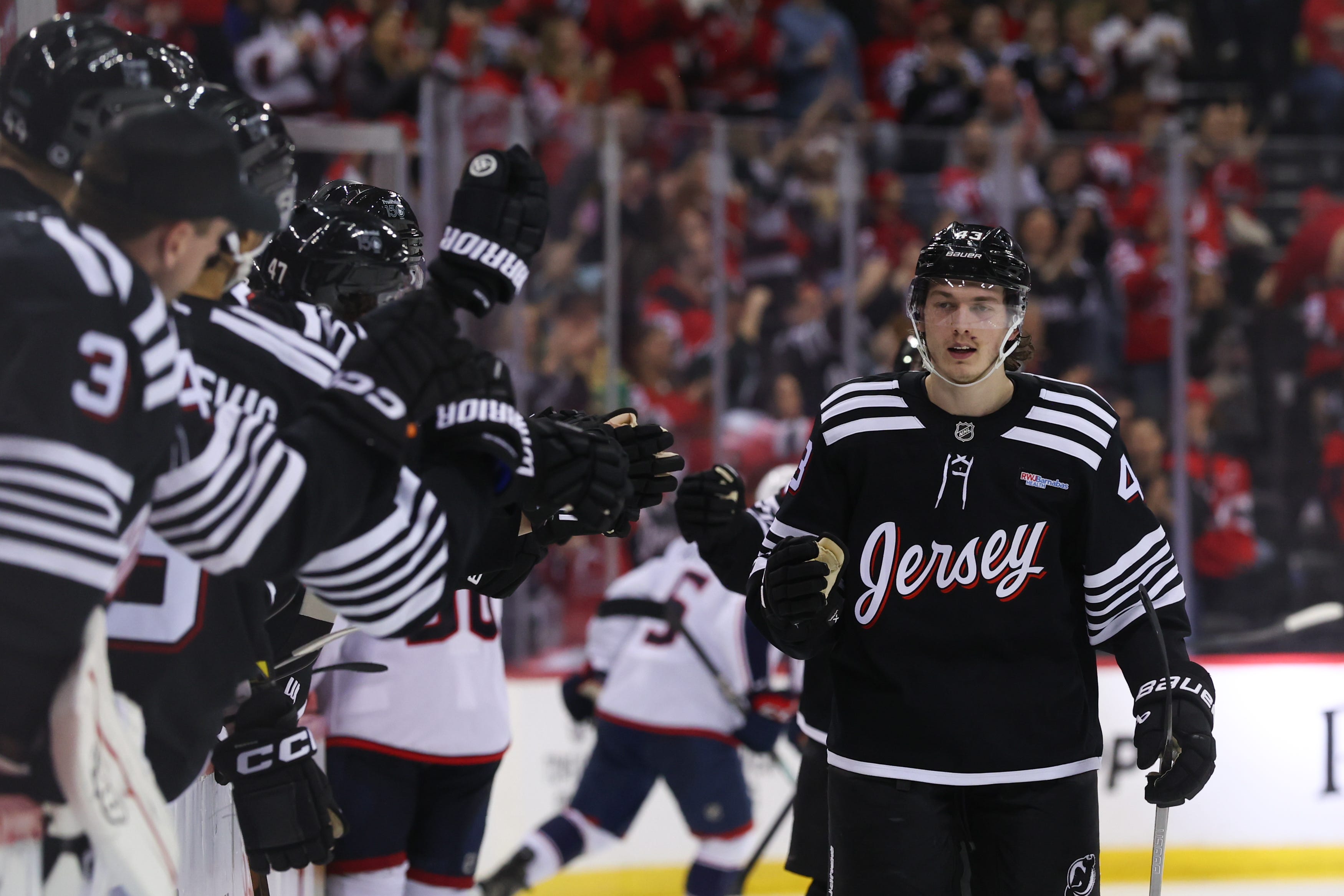 NJ Devils Luke Hughes, Cody Glass injured in Game 1 against Carolina ...