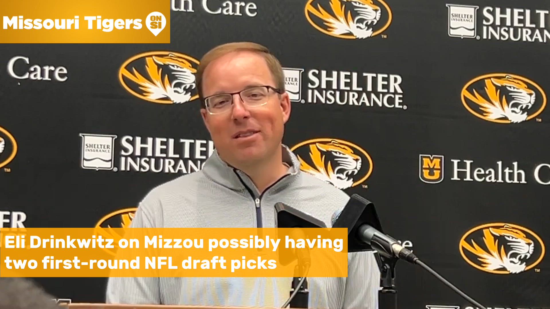 Eli Drinkwitz on Mizzou possibly having two first-round NFL draft picks