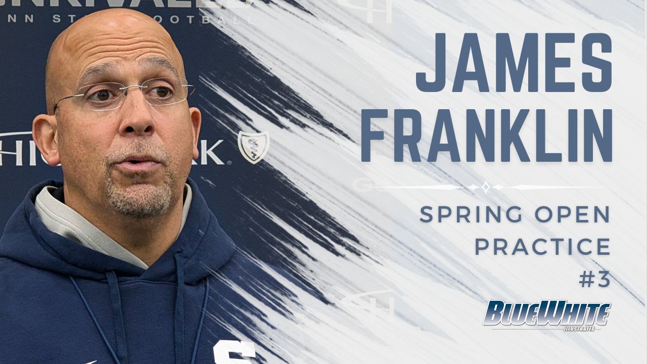 Penn State head coach James Franklin press conference: Open practice #3