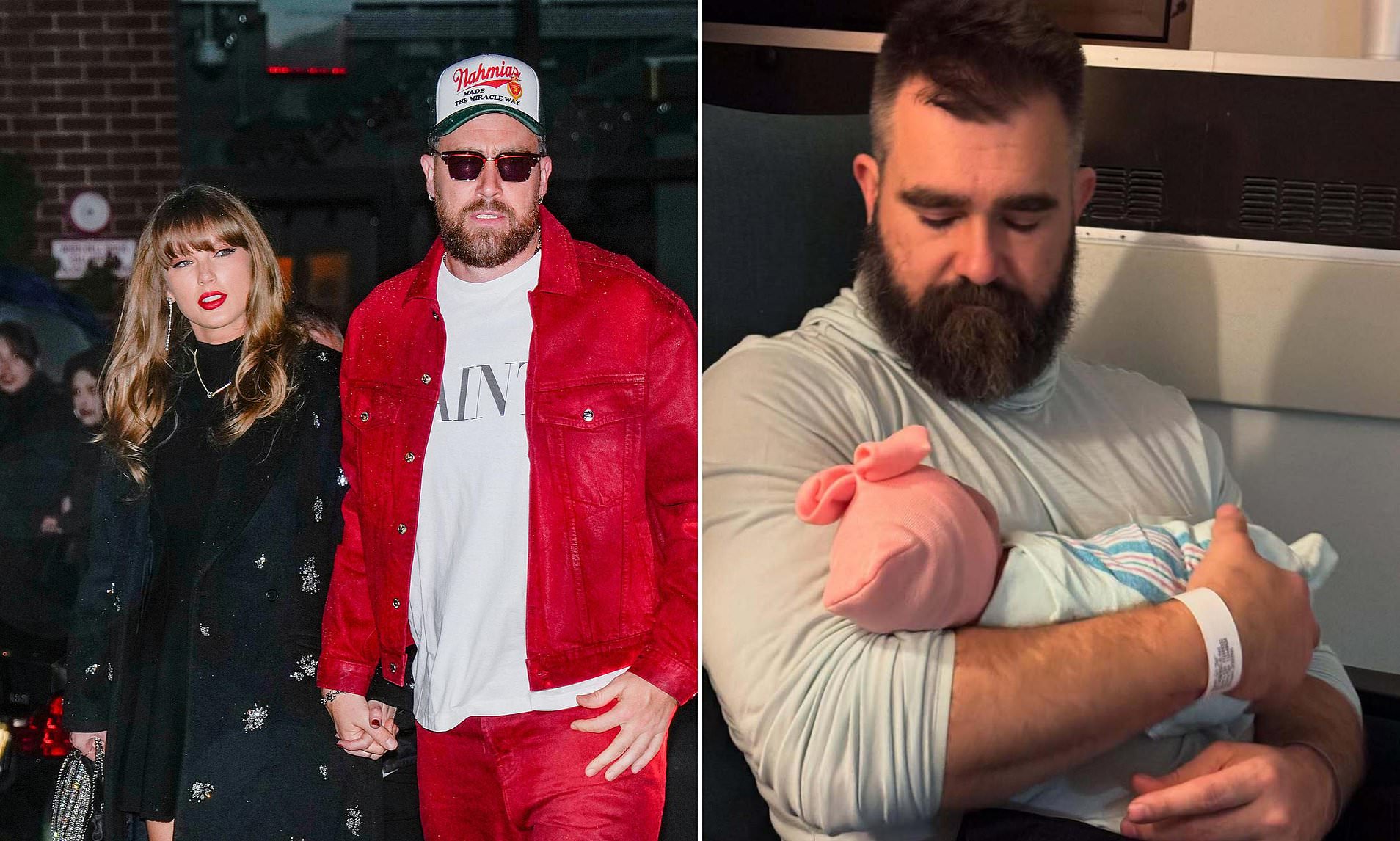 Heartfelt gifts Taylor Swift and Travis Kelce sent Jason and Kylie ...