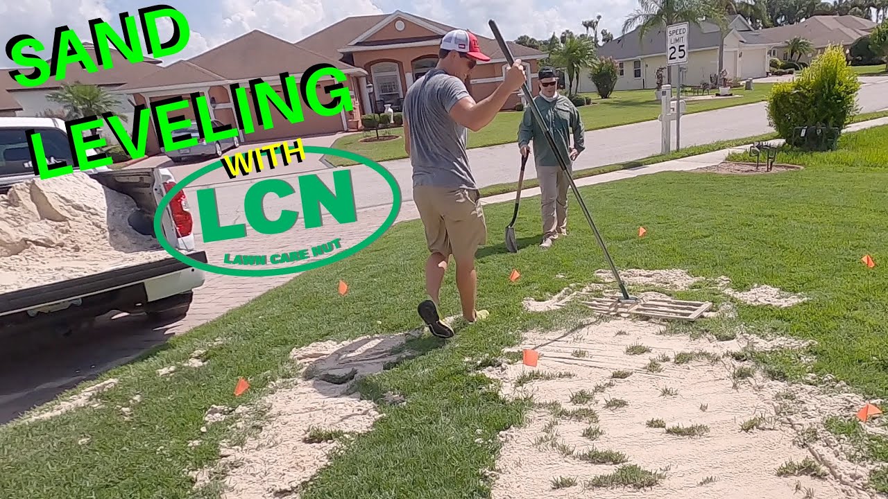 Sand Leveling with The Lawn Care Nut – Prep for the Next Big Thing!