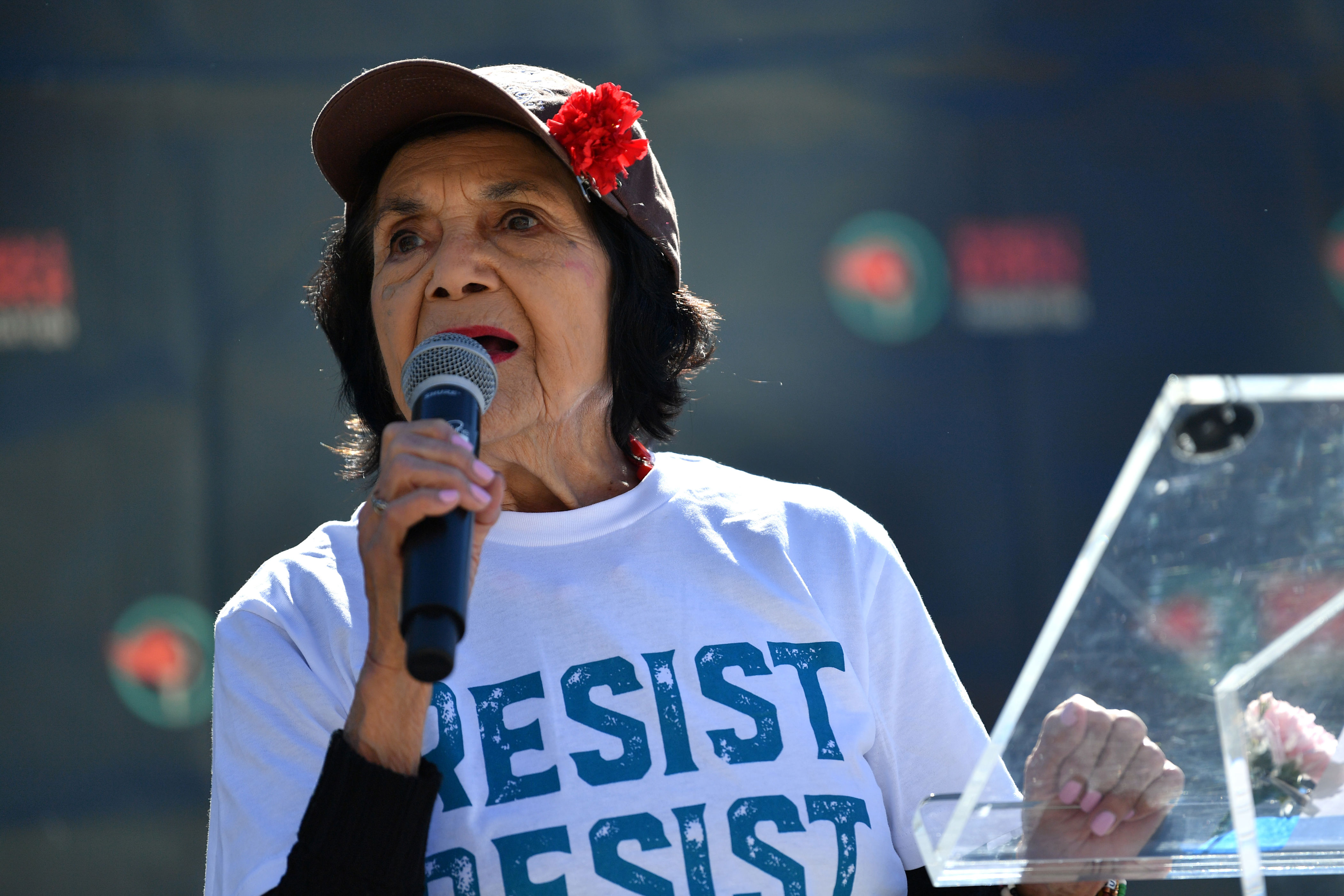 Civil rights activist Dolores Huerta celebrated with city holiday