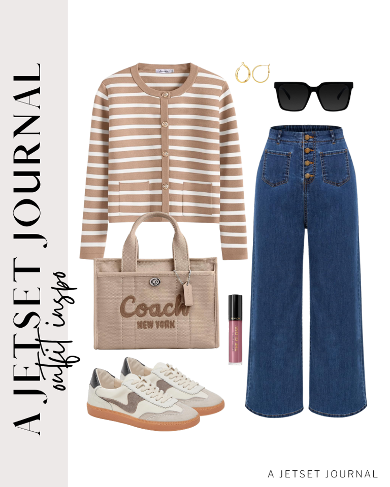 Simple looks with trendy sweaters and jeans