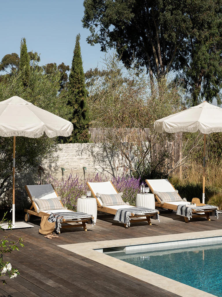 Shea McGee’s Outdoor Drop Is Full of Stripes and Vacation Vibes