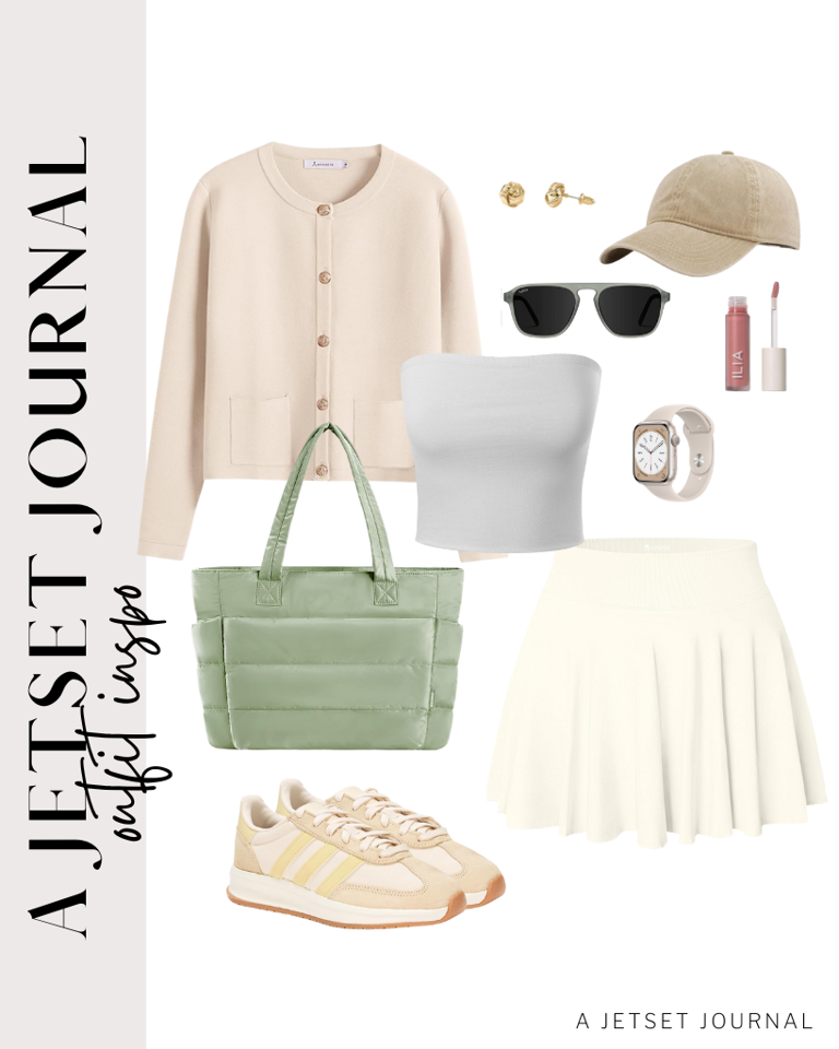 For the modern golf fan, you'll love these cute outfit ideas