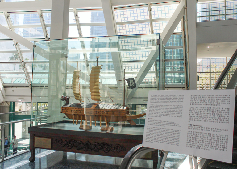 L.A. unveils restored Korean Turtle Ship gift ahead of '28 Olympics