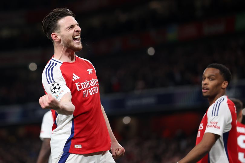 Declan Rice scores two ‘insane’ free-kicks vs Real Madrid as even rival ...