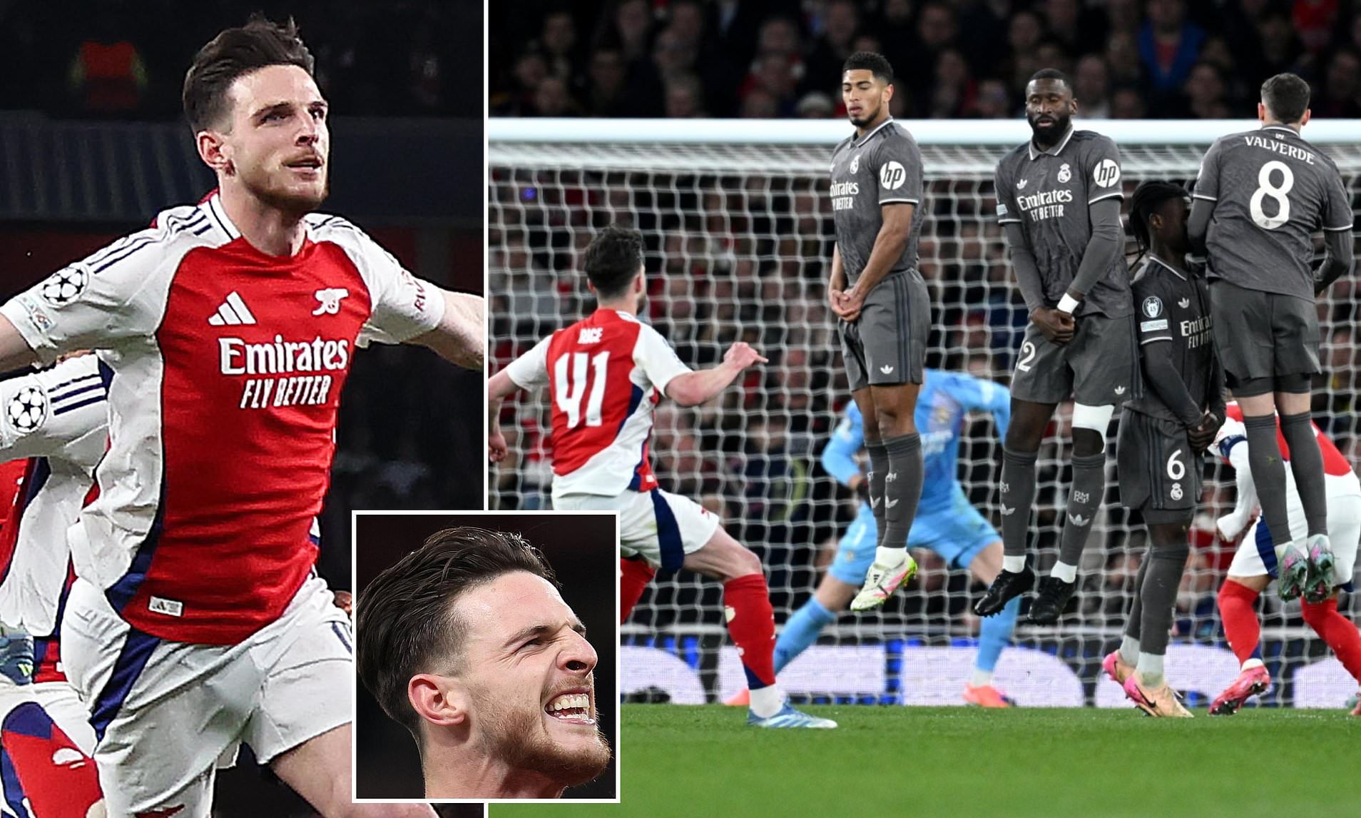 Arsenal fan's hilarious words of encouragement to Declan Rice do the ...