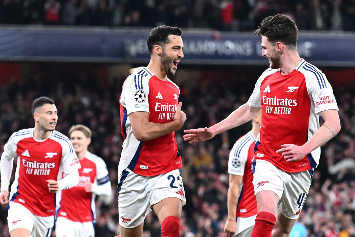 Arsenal v Real Madrid LIVE: Reaction as brilliant Gunners demolish ...
