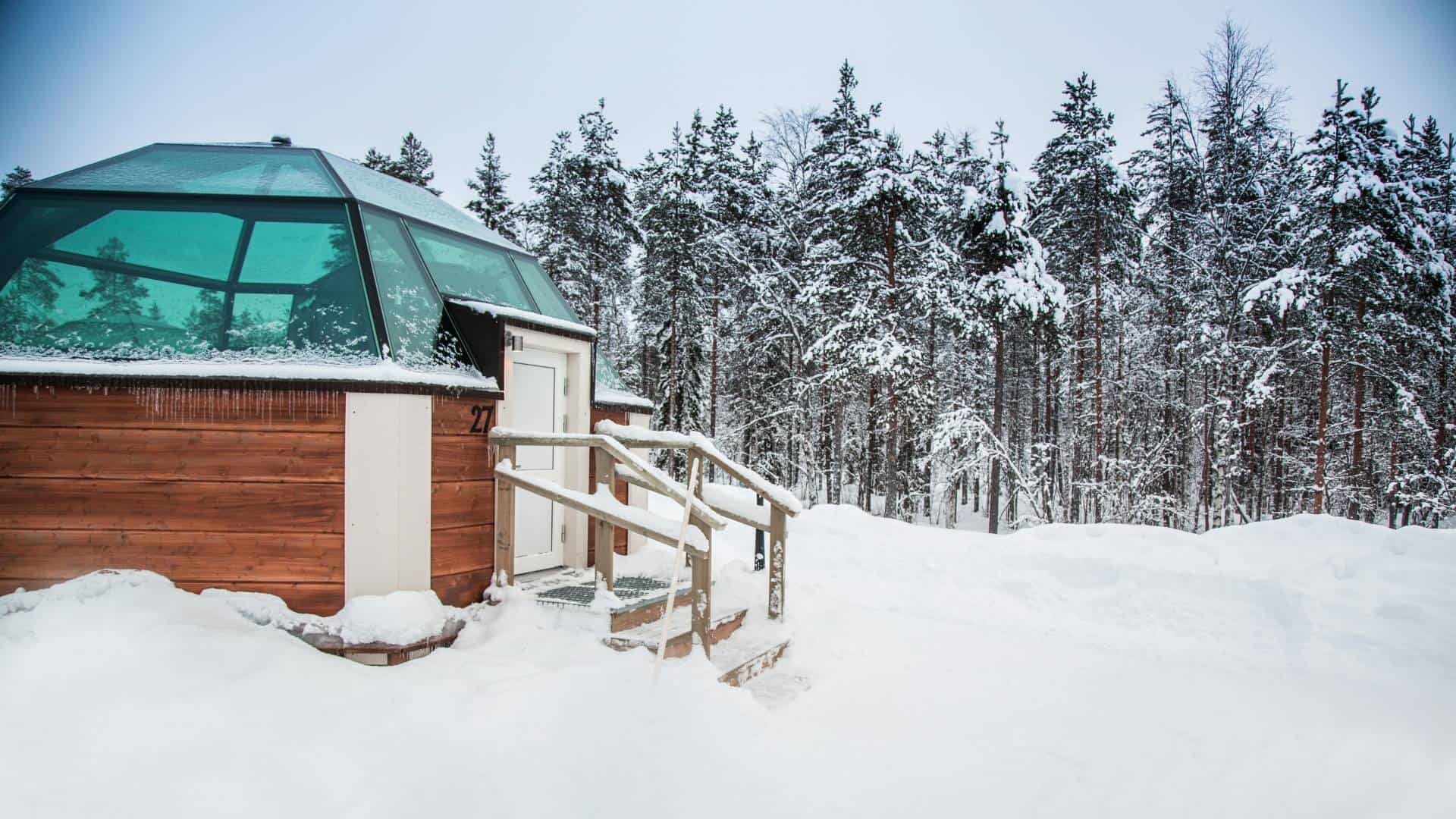 See the Northern Lights- 13 Amazing Glass Igloo Hotels in Finland