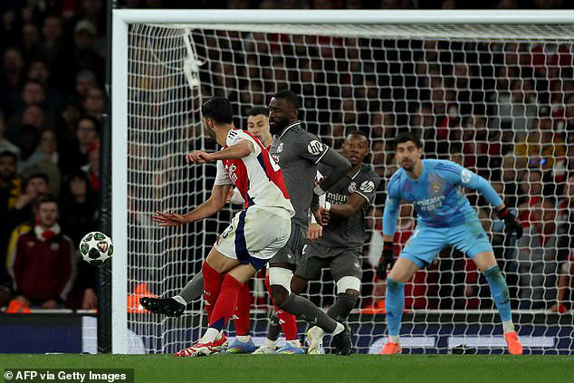 Arsenal 3-0 Real Madrid: Declan Rice scores TWO stunning free-kicks with Mikel Merino also on ...