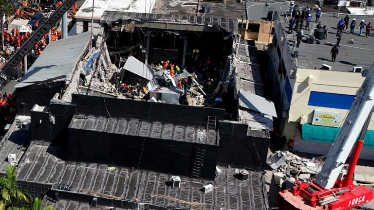 Dozens dead after nightclub roof collapses in Dominican Republic
