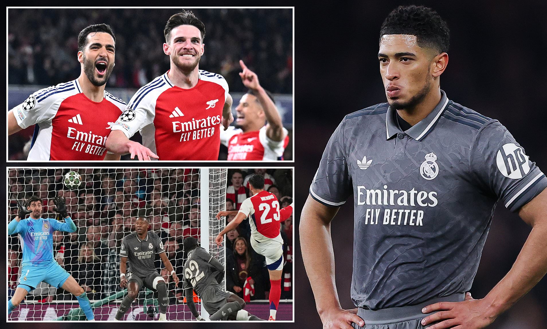 Jude Bellingham claims Real Madrid were 'lucky to get away with three ...