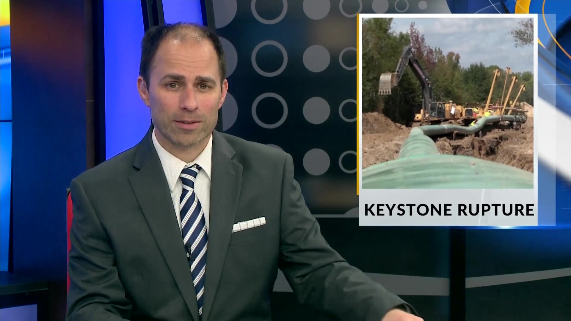 Keystone oil pipeline shut down