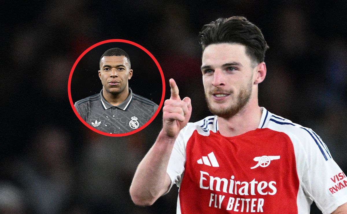 Mientras Declan Rice gana $16.3 millones de dólares en Arsenal, esto ...