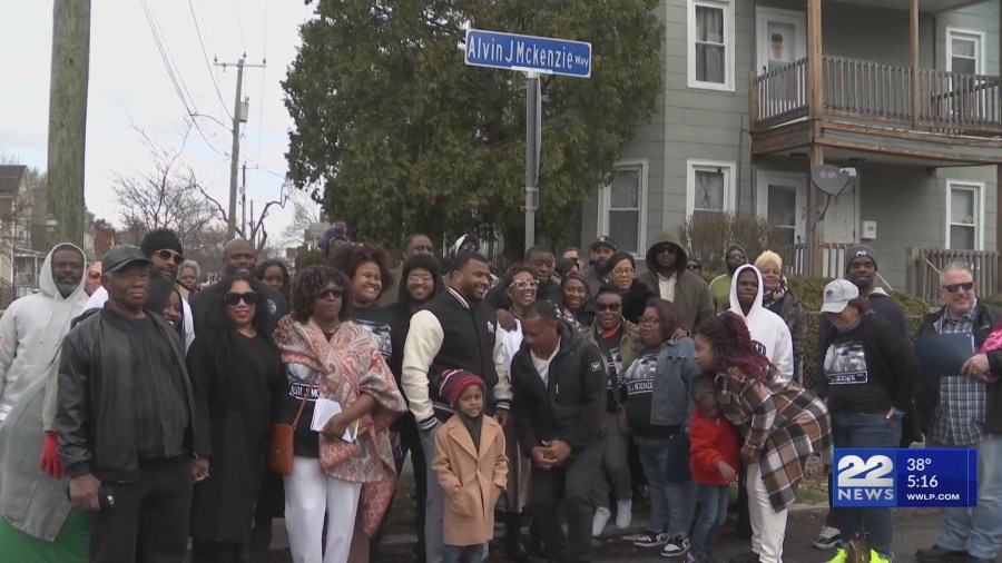 The City of Springfield honors Alvin J. McKenzie with an honorary ...