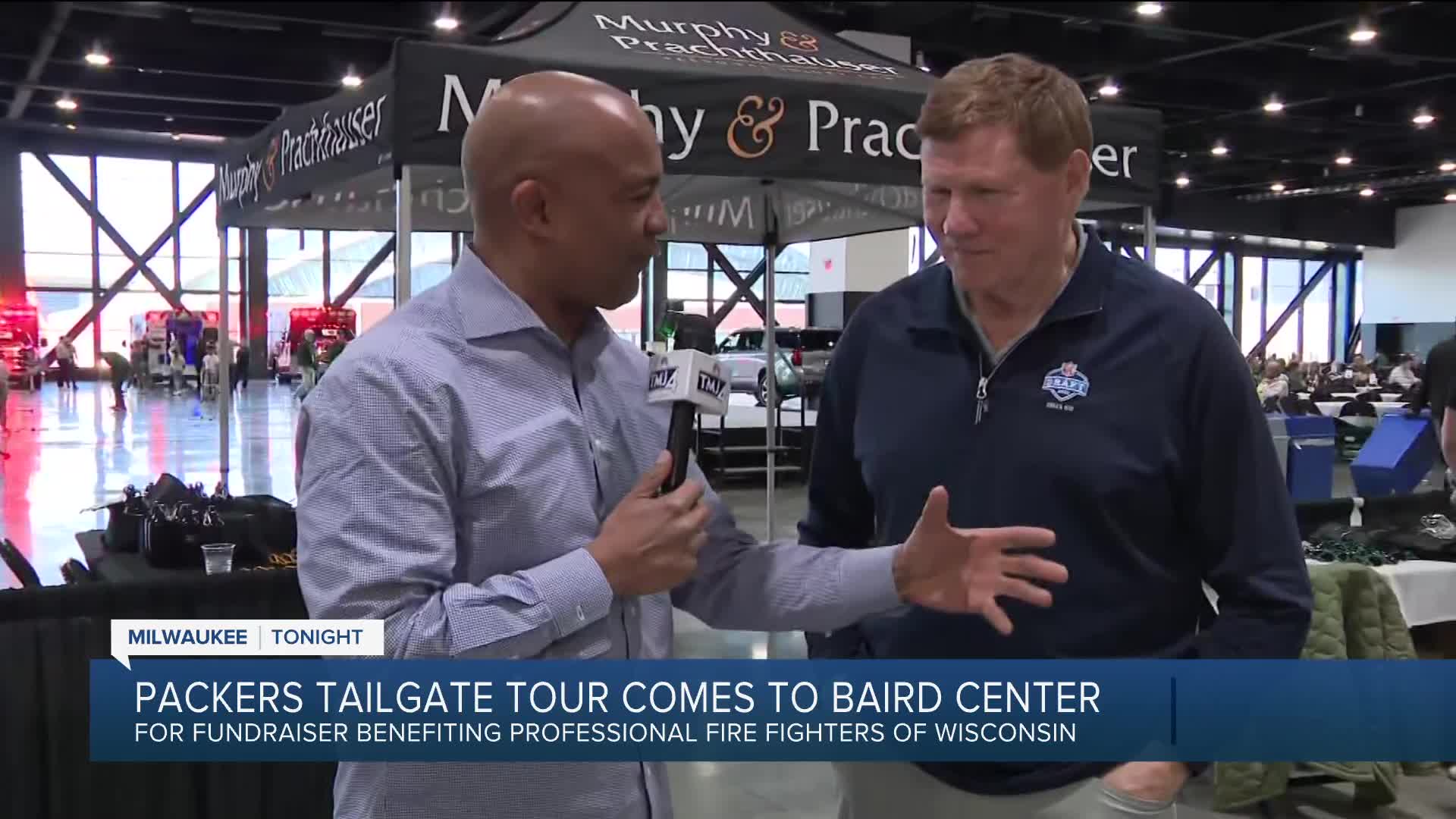 Packers Tailgate Tour makes stop at Baird Center