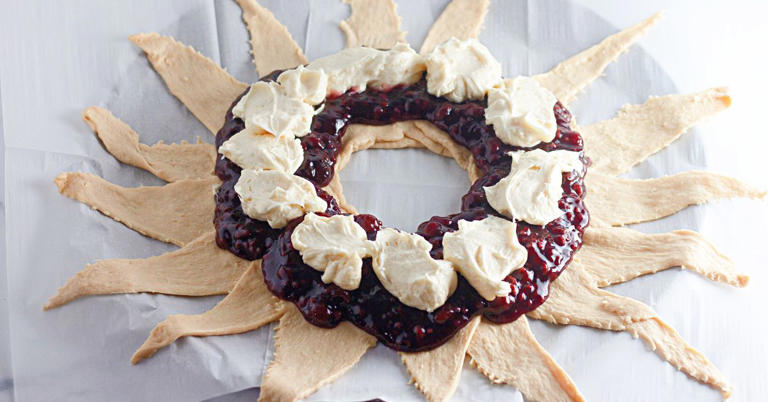 Flaky, Gooey, Glazed: This Raspberry Cream Cheese Ring Is Everything