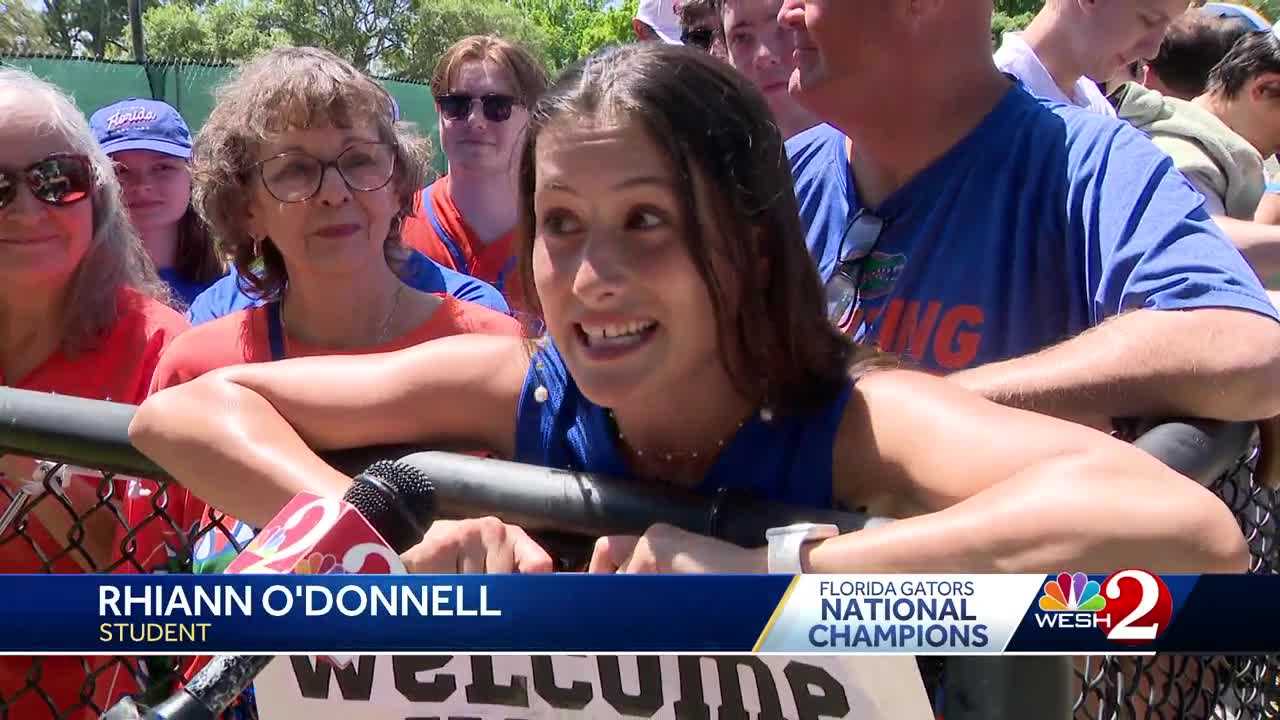 'Gator boys stay hot': Fans celebrate team after championship win