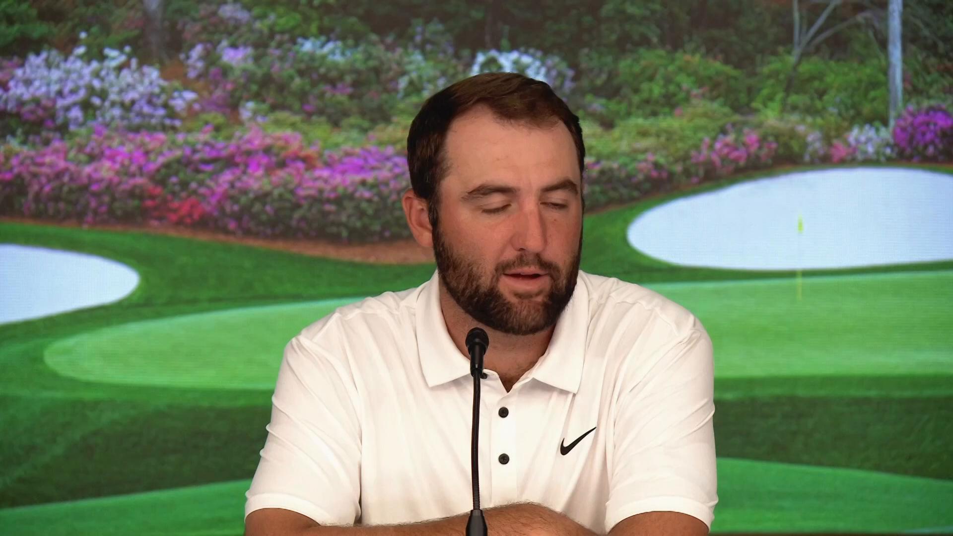 Scheffler is back to defend his Masters title, if he can make it ...