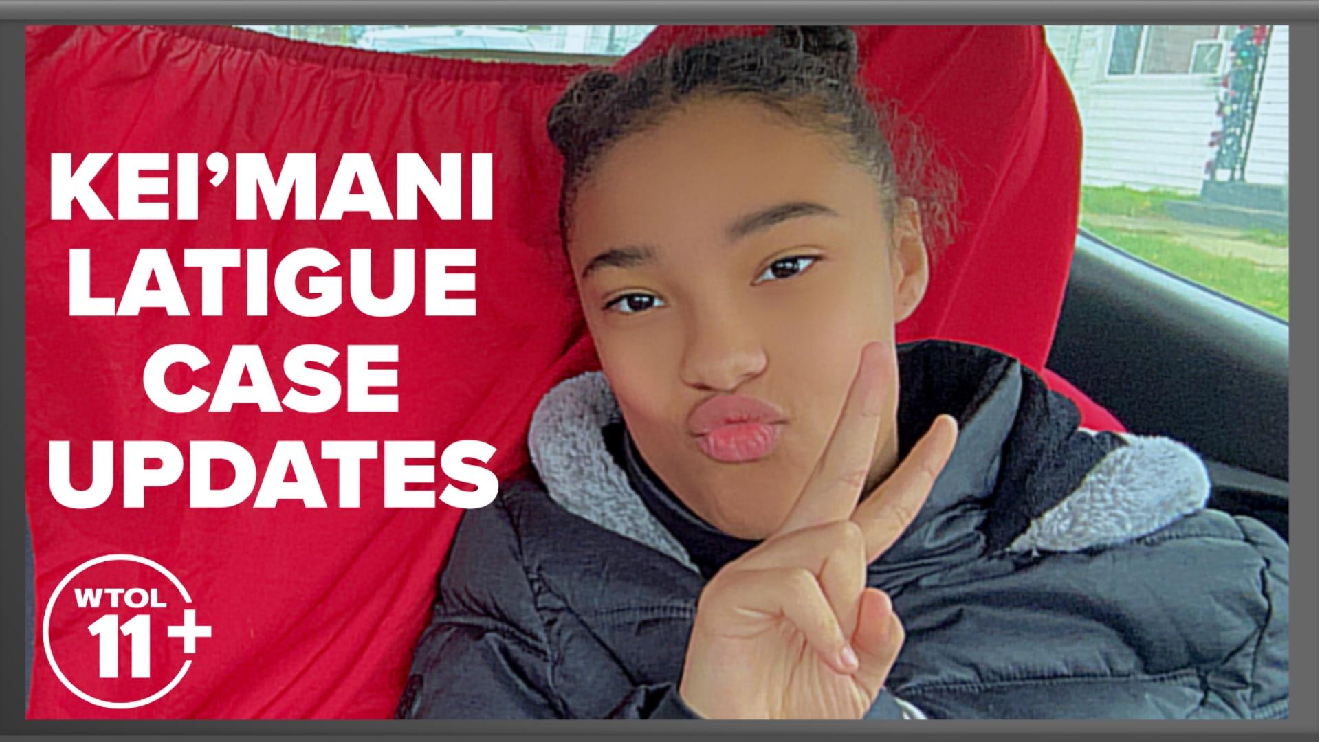 Key updates in Kei'Mani Latigue case