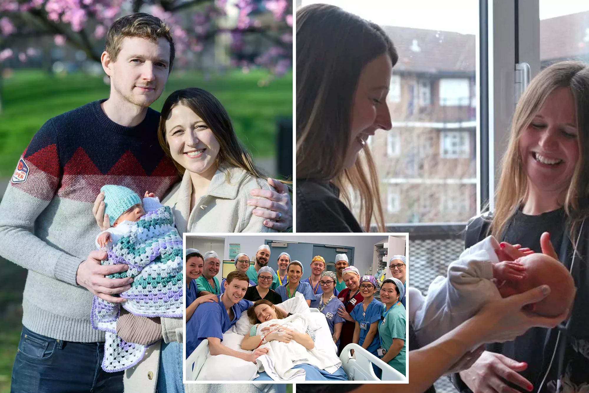 ‘Miracle’ baby girl is born from a womb transplant to mom born without ...