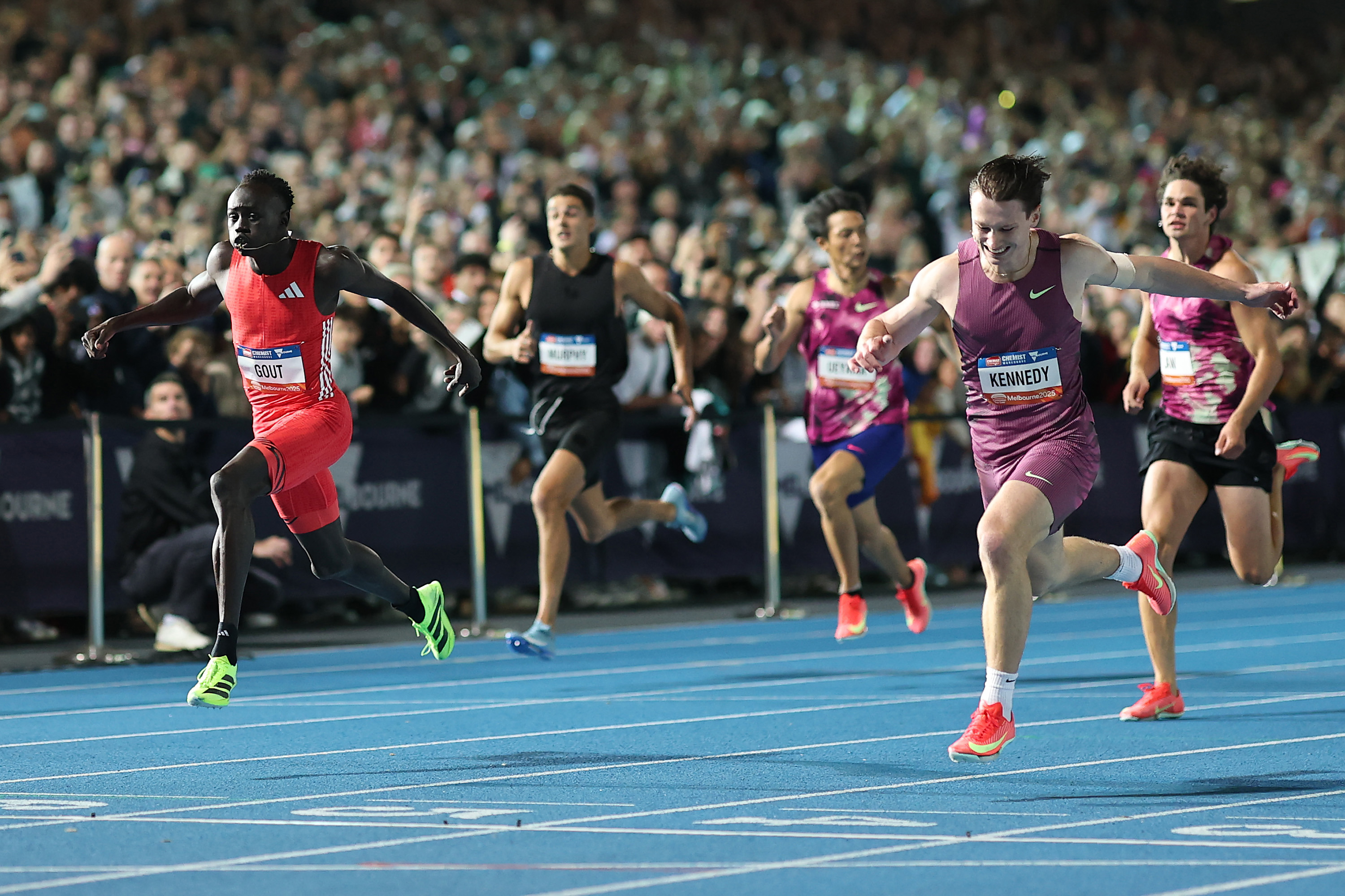 Sprint star's bold call lights firecracker under Gout rematch