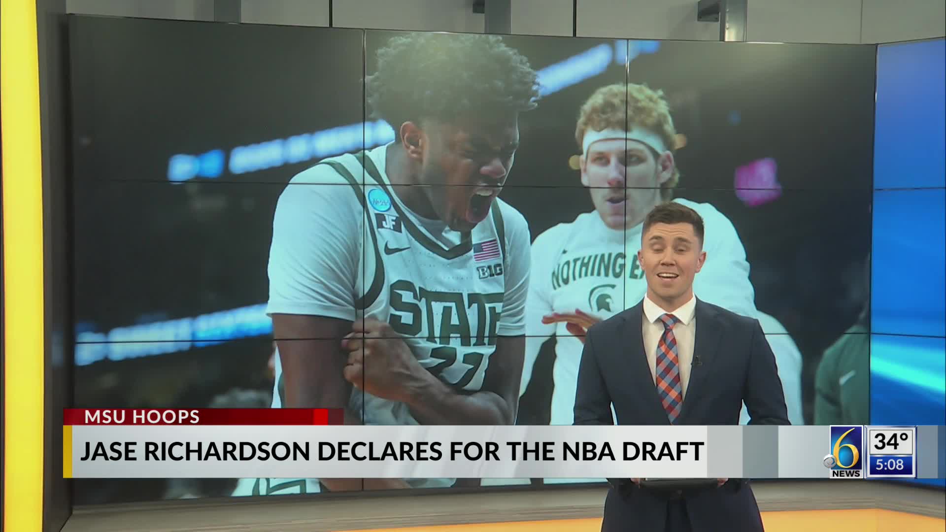 Michigan State's Jase Richardson declares for the NBA Draft