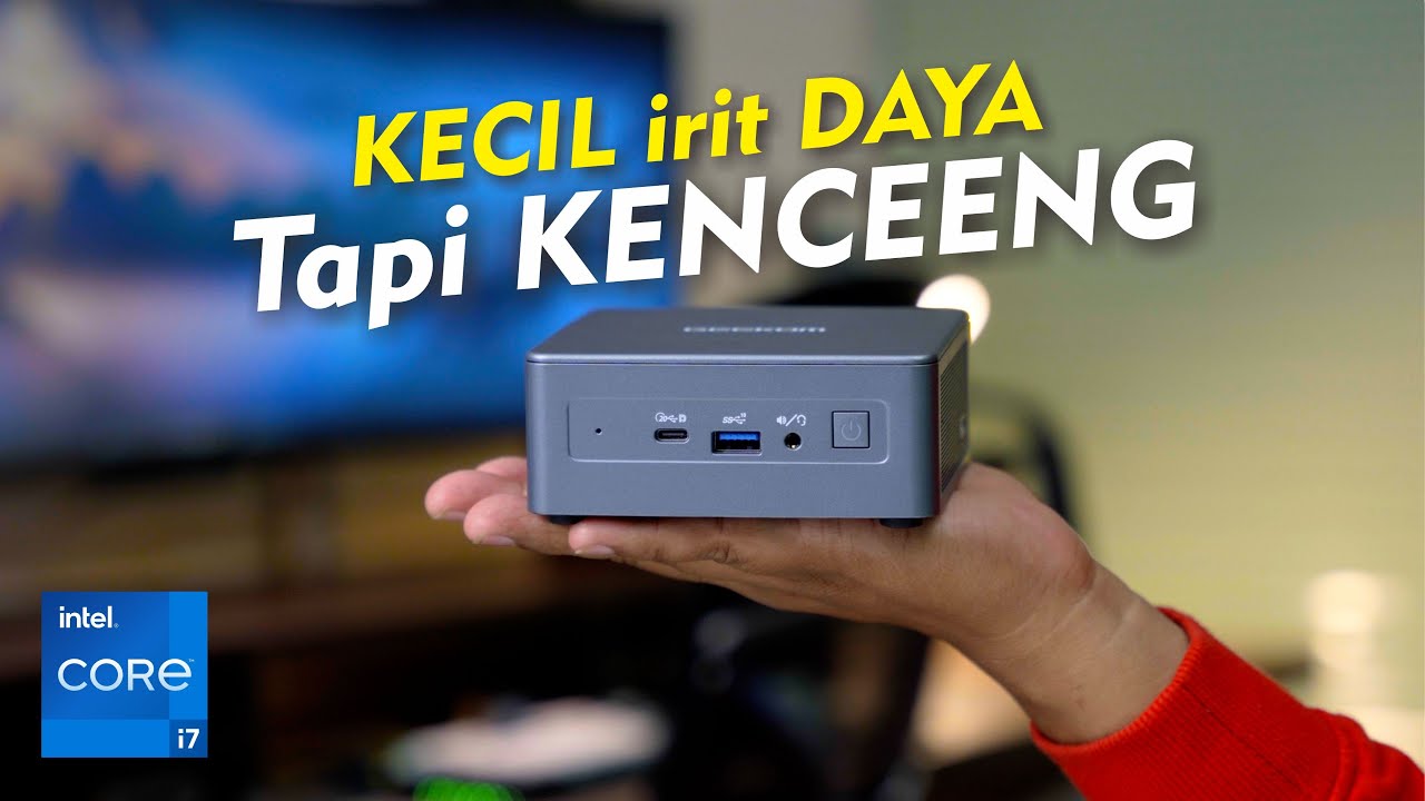 PC Cuma SEGINI tapi KENCEENG!! Core i7 H-Series RAM 16GB SSD 512GB!! Geekom Mini IT 11