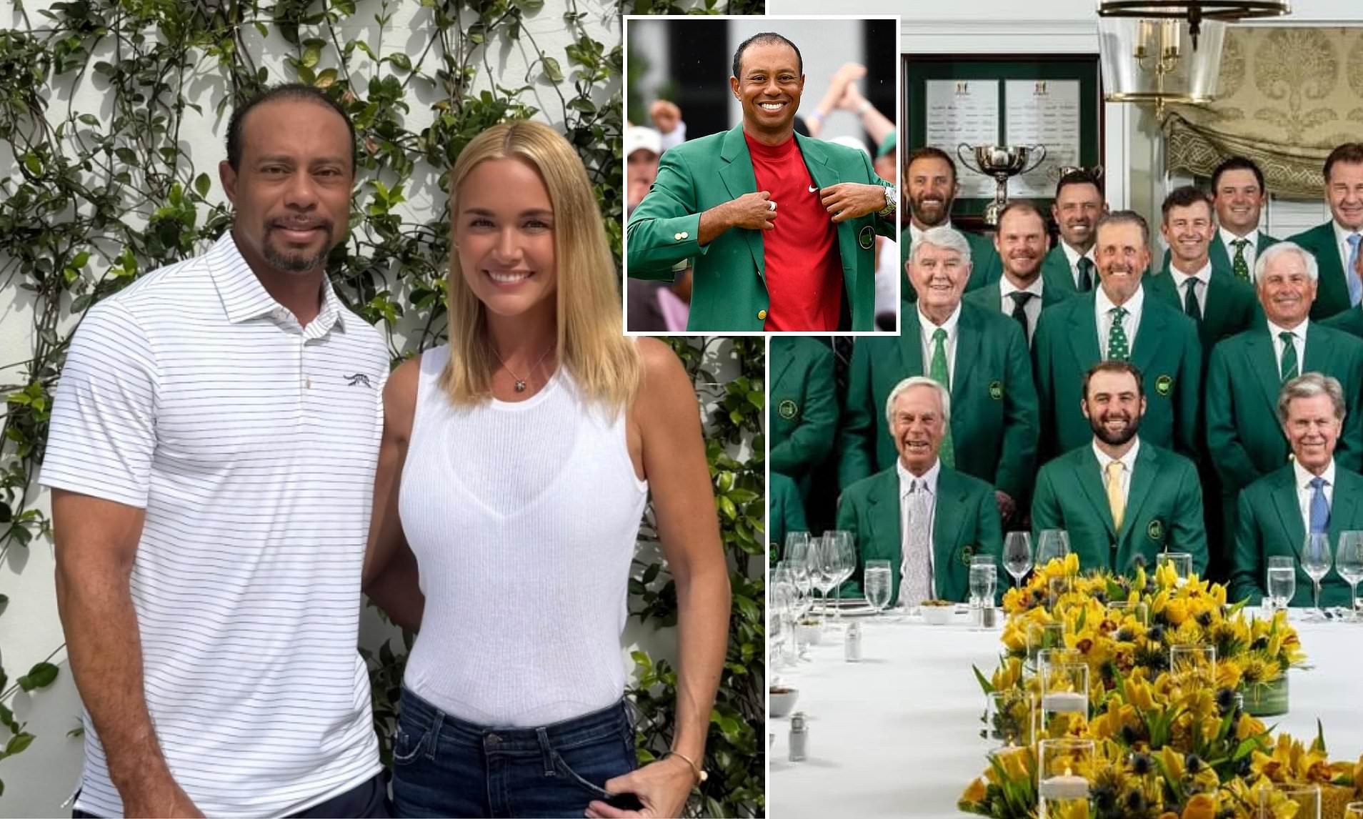 Tiger Woods misses Masters dinner at Augusta, a month after Achilles ...