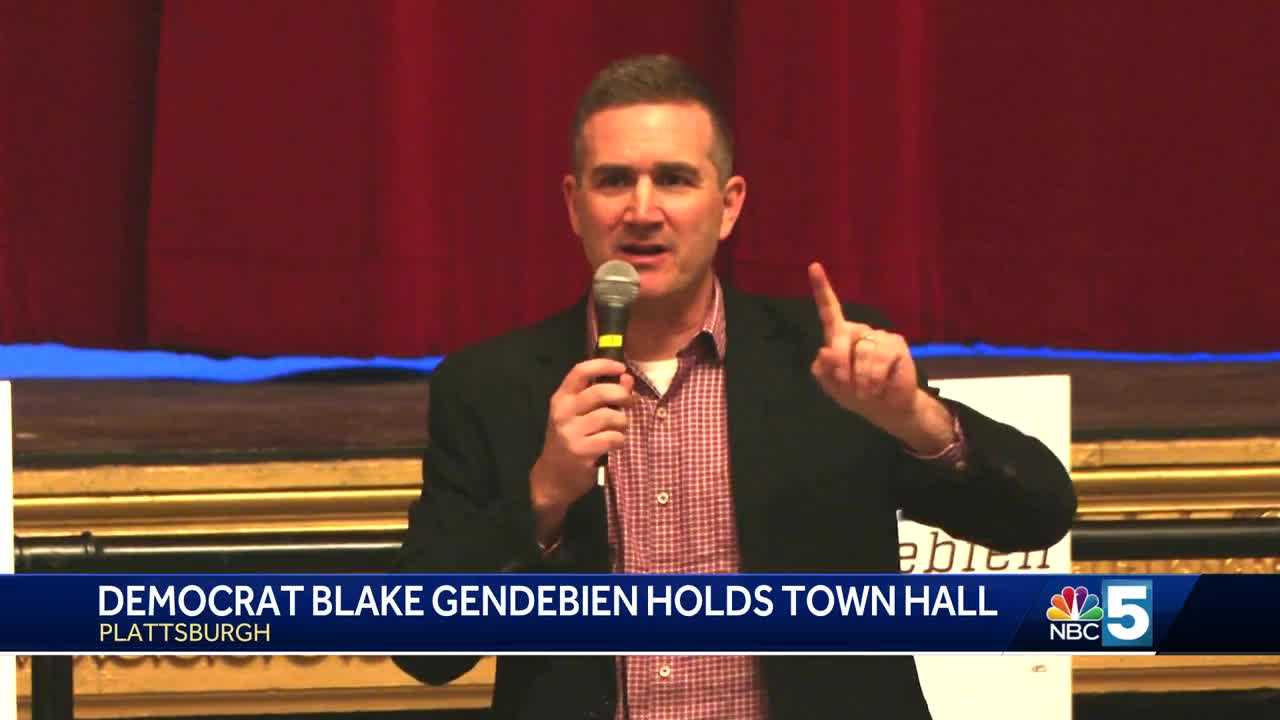 NY-21 Democrat Blake Gendebien holds town hall in Plattsburgh