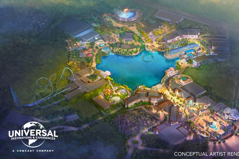 Incredible looking Universal theme park to open in the UK
