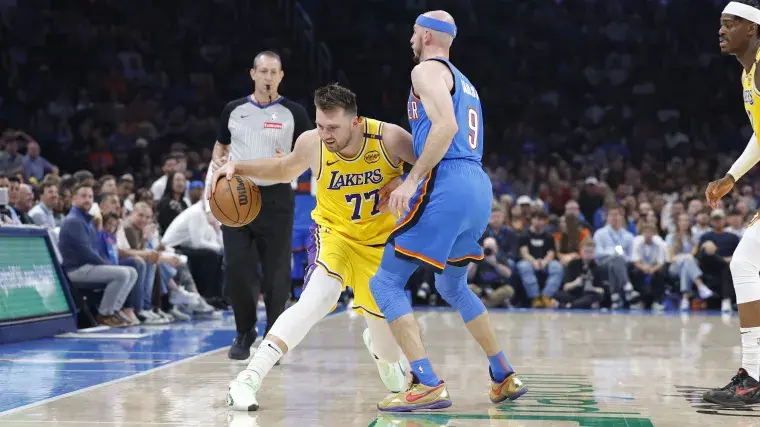 Lakers' Luka Doncic ejected for yelling at a fan, which referee mistook for complaint