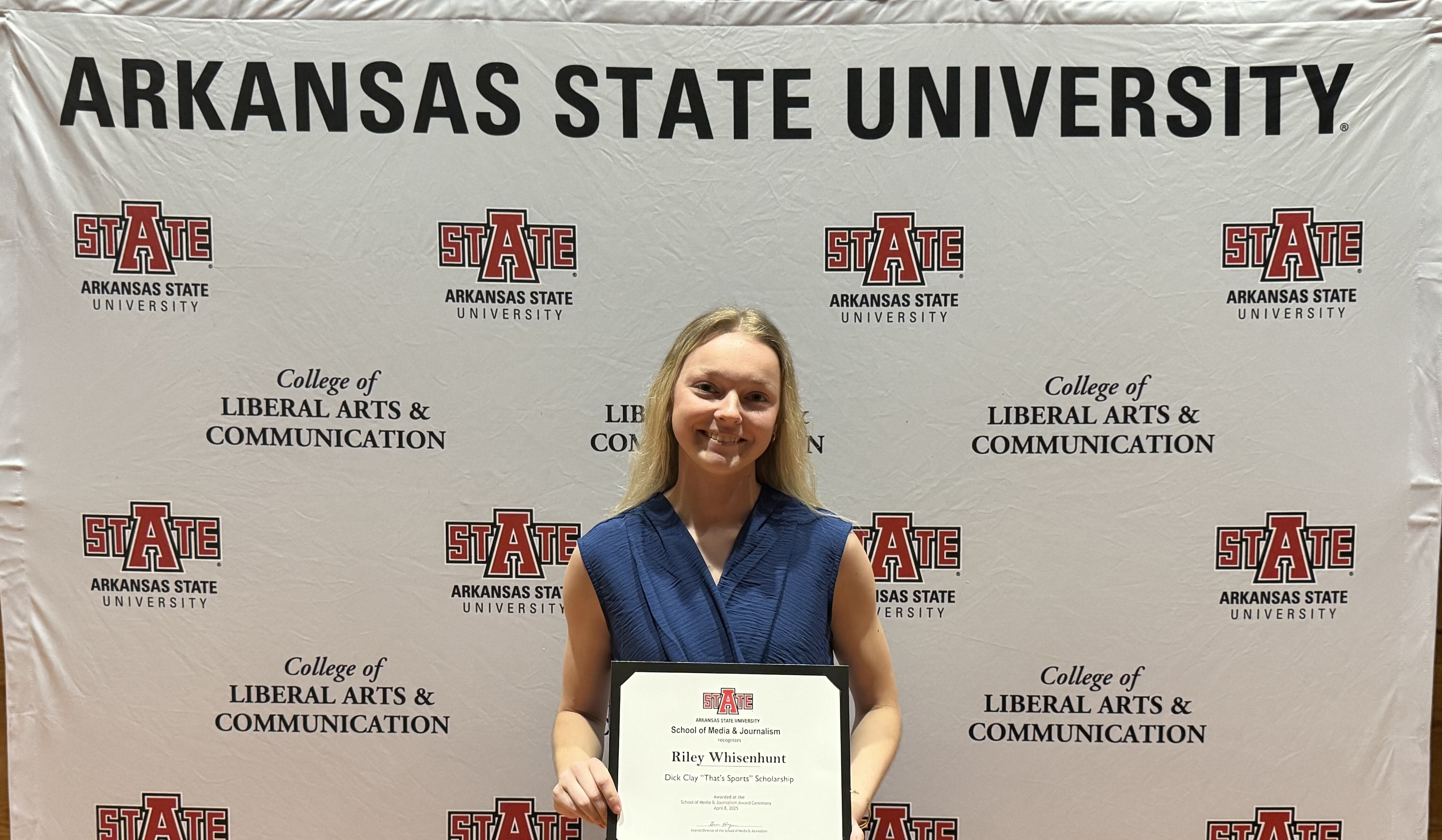 A-State awards “Dick Clay ‘That’s Sports’ Scholarship”