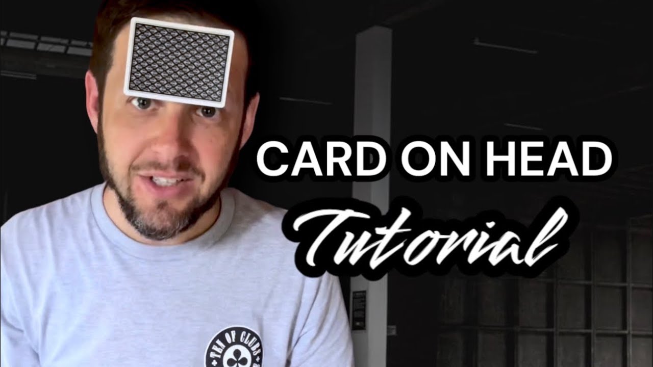 Card on Head Trick 🃏 | Easy Tutorial for Beginners (Step-by-Step Guide)