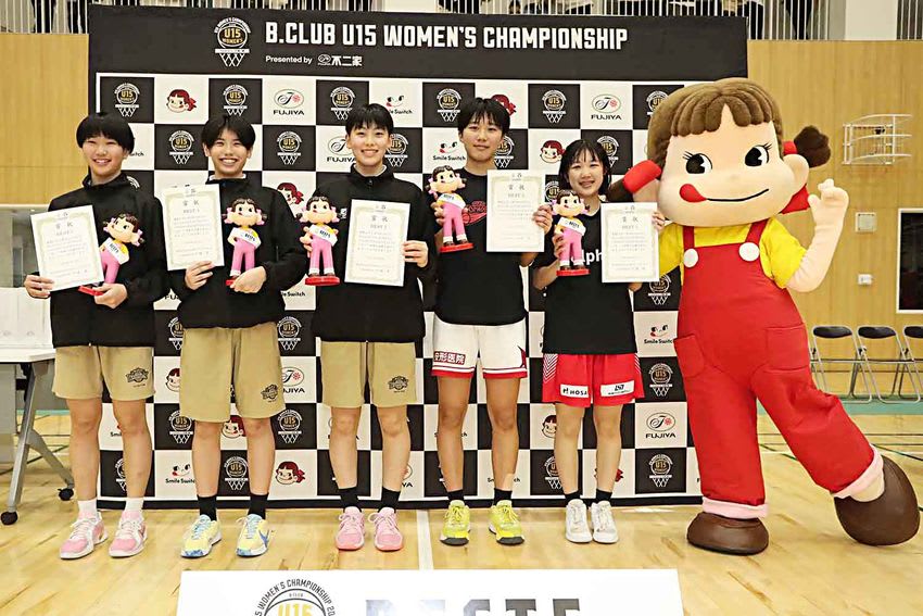 秋田ノーザンハピネッツU15が連覇達成[不二家PRESENTS B.CLUB U15 WOMEN’S CHAMPIONSHIP 2025]