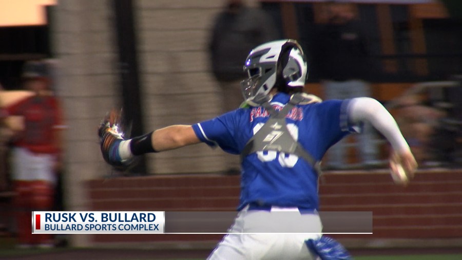 Bullard Panthers baseball blanks Rusk 10-0