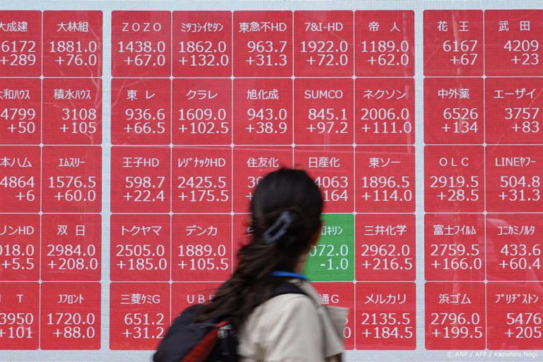 Beurs in Tokio sluit fors lager na ingaan Amerikaanse heffingen