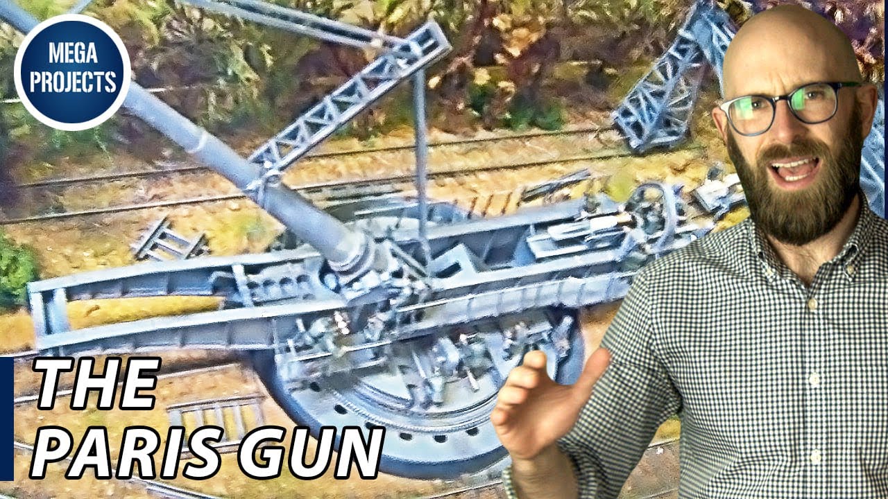 Germany's Secret WWI Supergun That Bombed Paris From 75 Miles Away