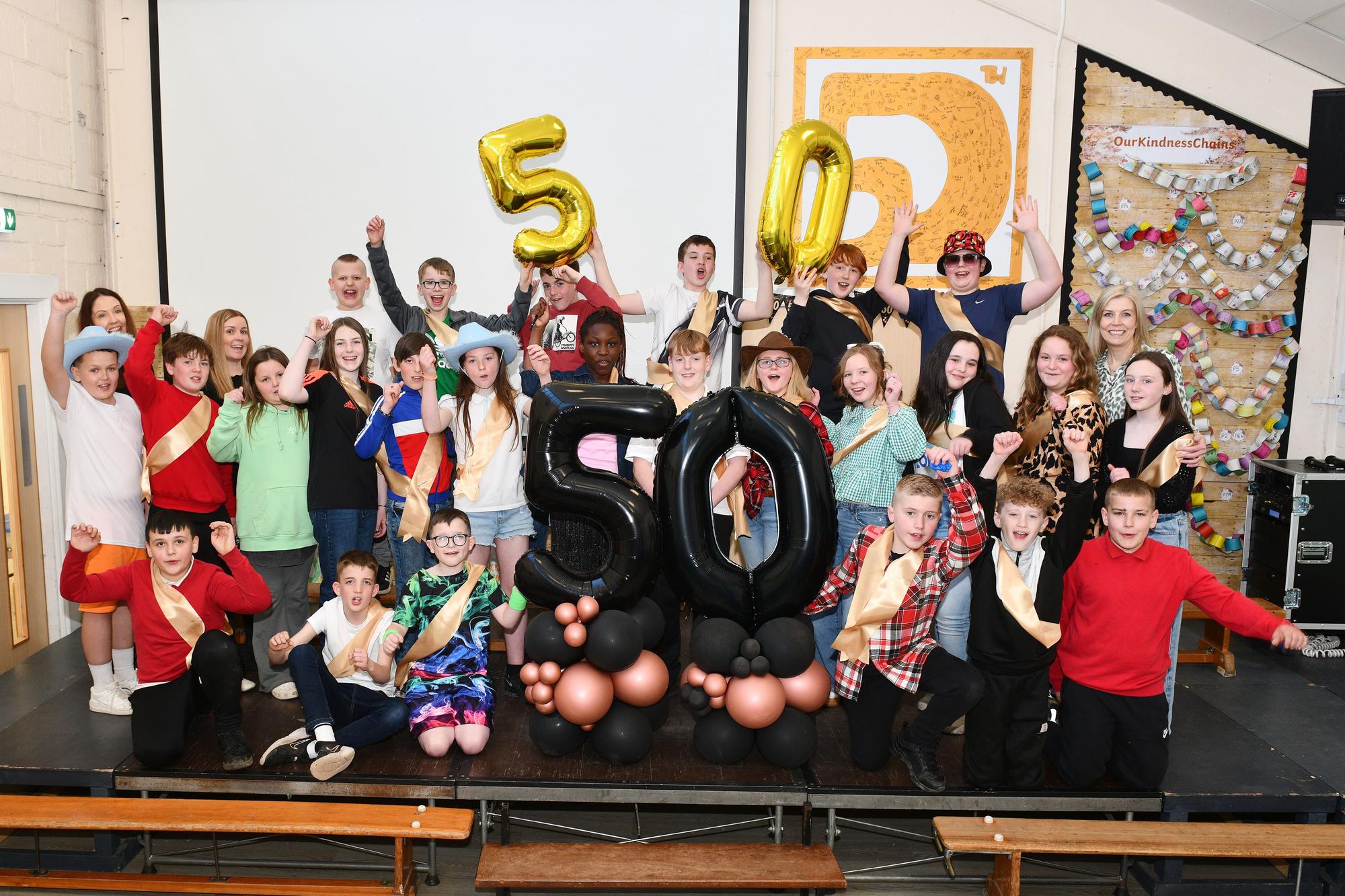 In pictures: Hallglen Primary marks school's 50th anniversary with ...