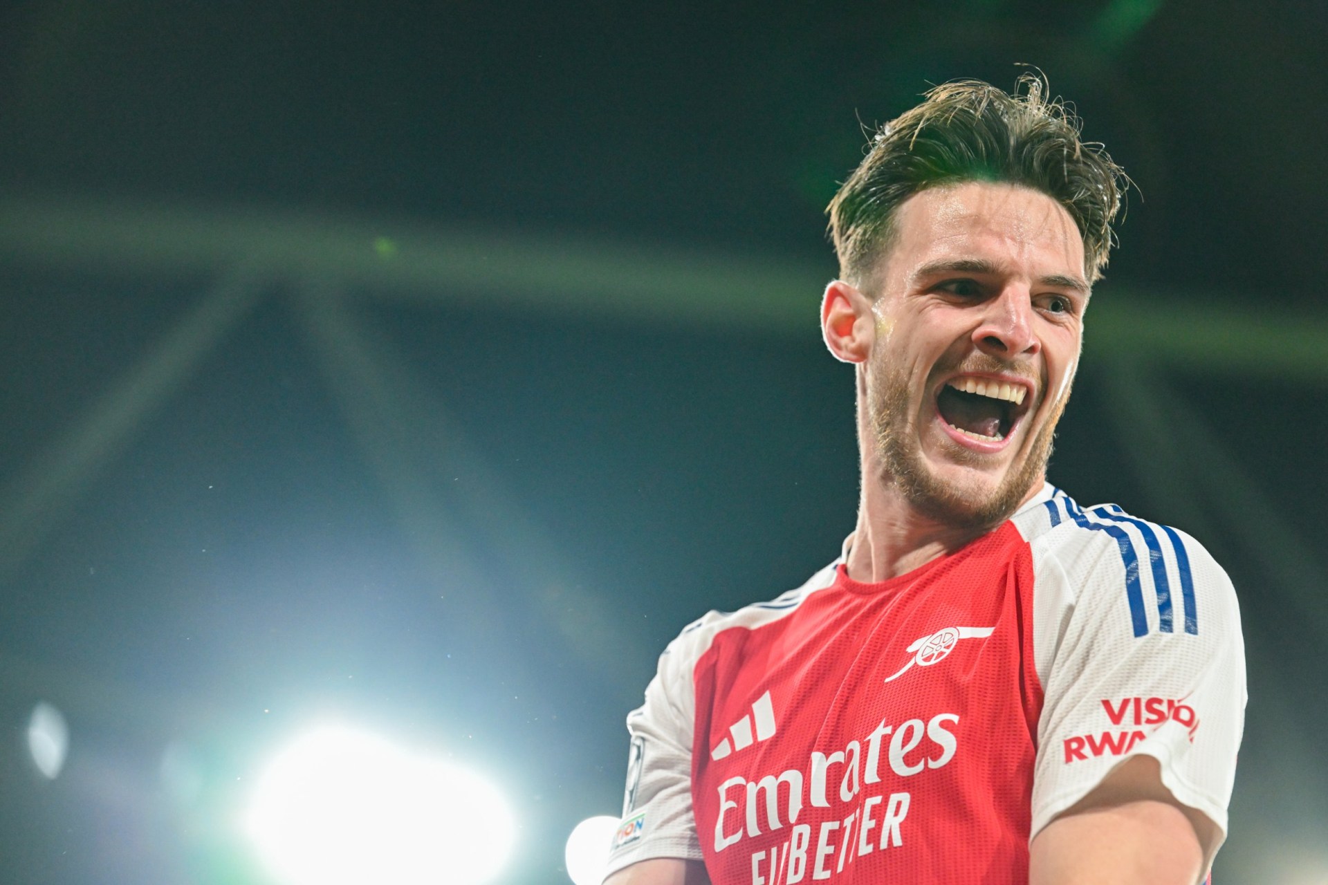 Arsenal injury updates on Bukayo Saka and Declan Rice provided by Mikel ...