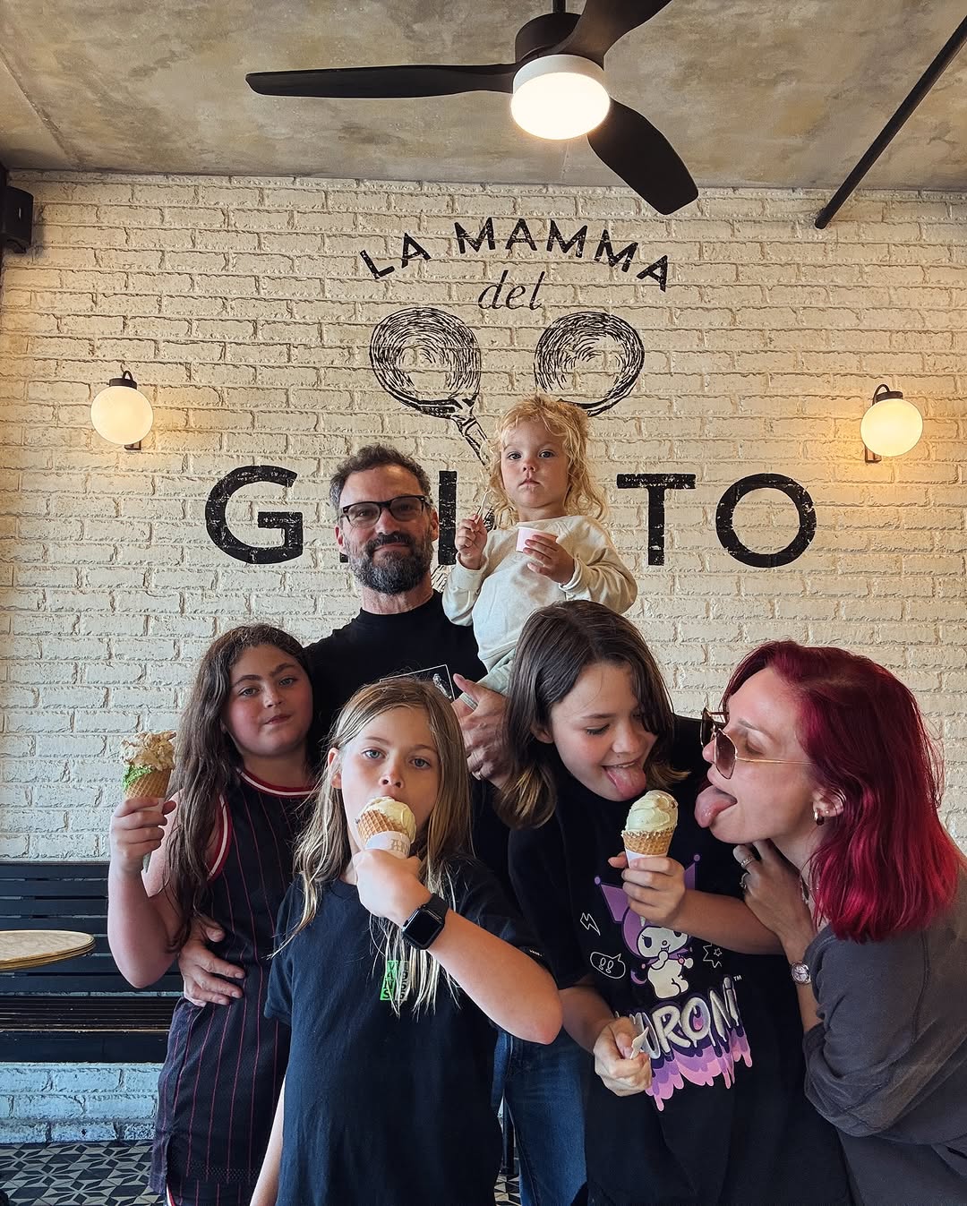Brian Austin Green and Megan Fox's 3 Kids Enjoy Ice Cream in Rare Photo
